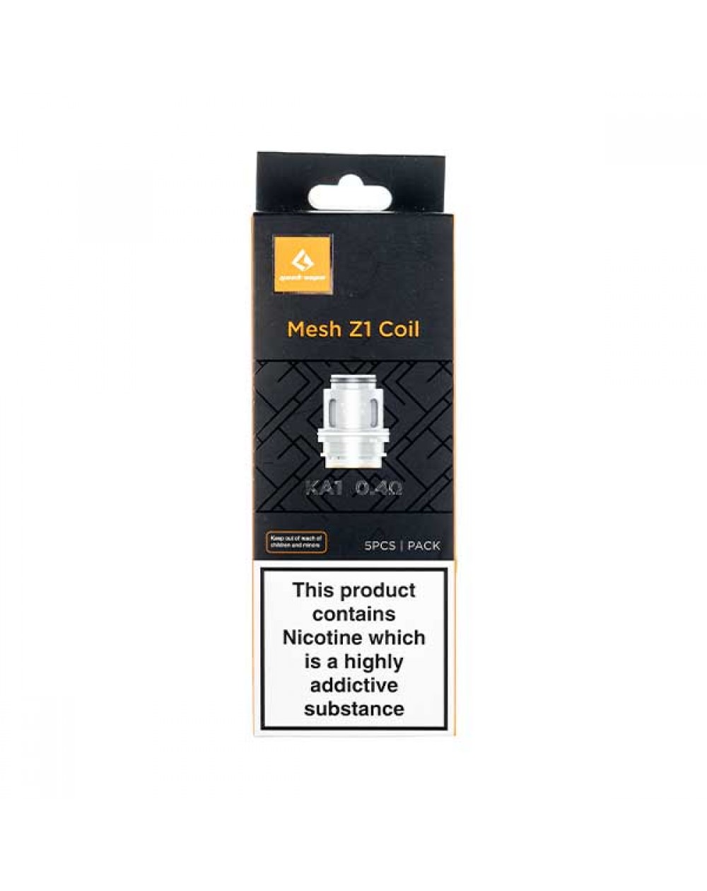 Geek Vape Zeus Replacement Coils - Pack of 5 for Zeus Sub-Ohm Tank ...